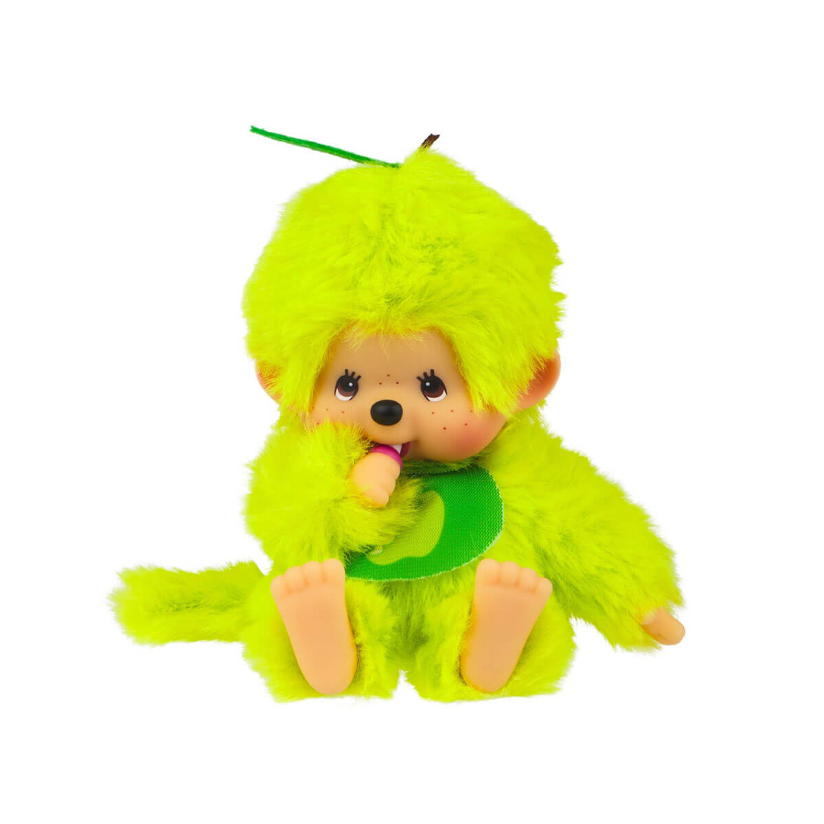 Monchhichi Apple Green Fruit Plush Doll by Sekiguchi – Junior Edition