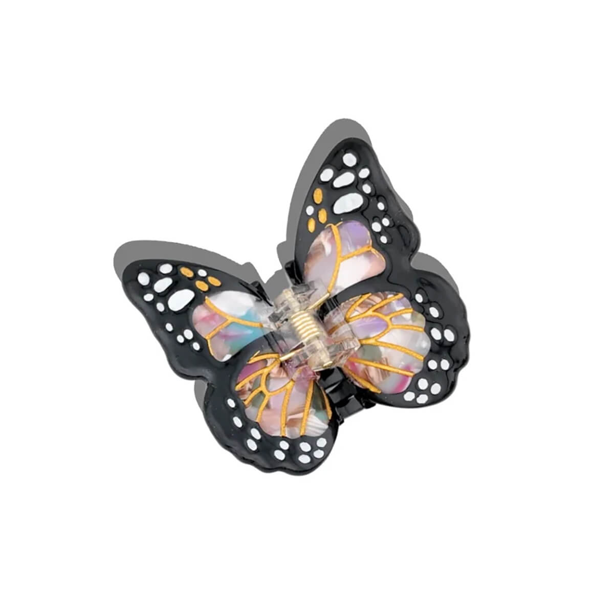 Mini Monarch Butterfly Hair Claw in Multi Tortoise by Solar Eclipse ...