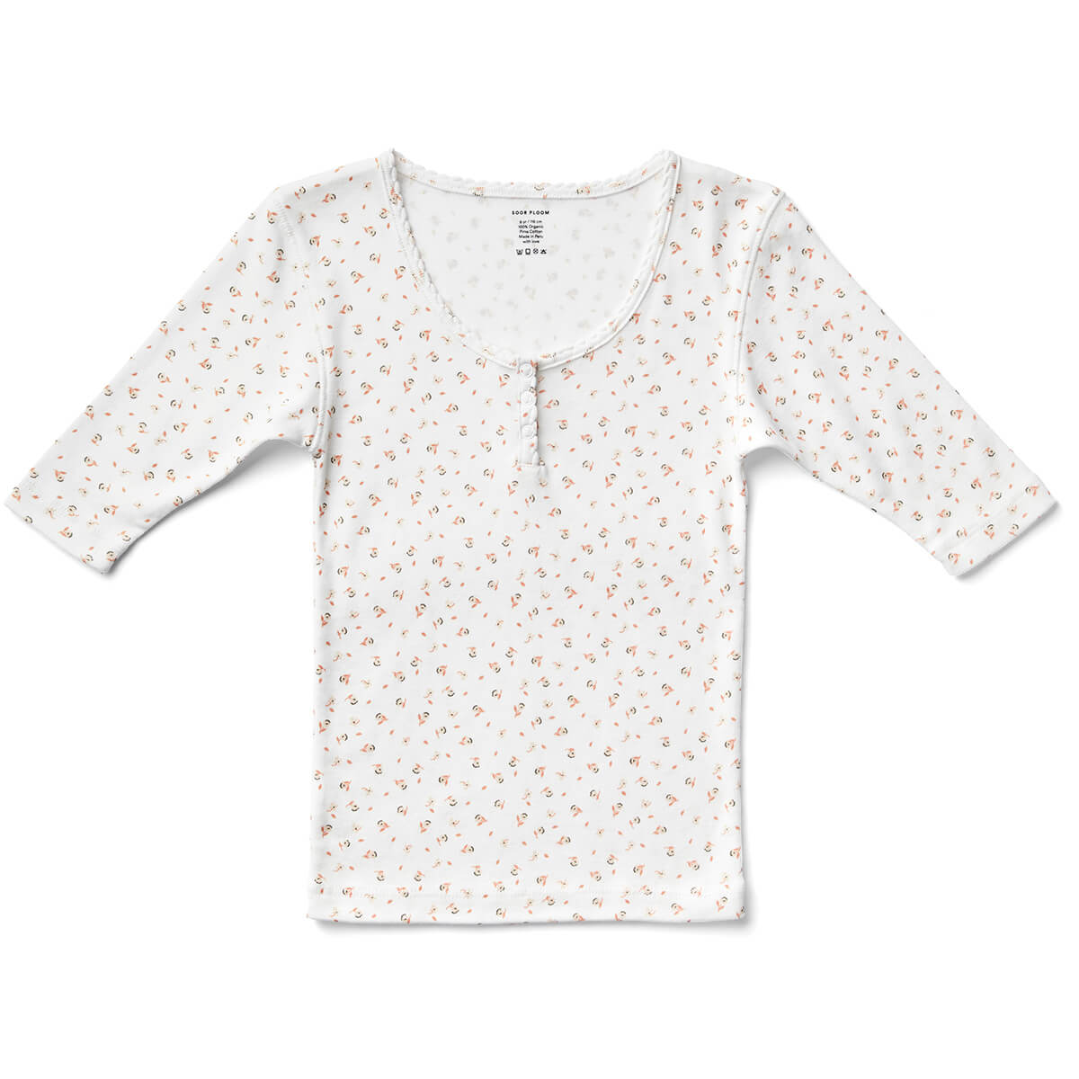 Field Tee in Fleur Print Sorbet by Soor Ploom – Junior Edition