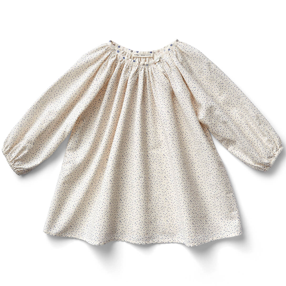 Peasant Tunic in Confetti Print / Blueberry by Soor Ploom – Junior Edition