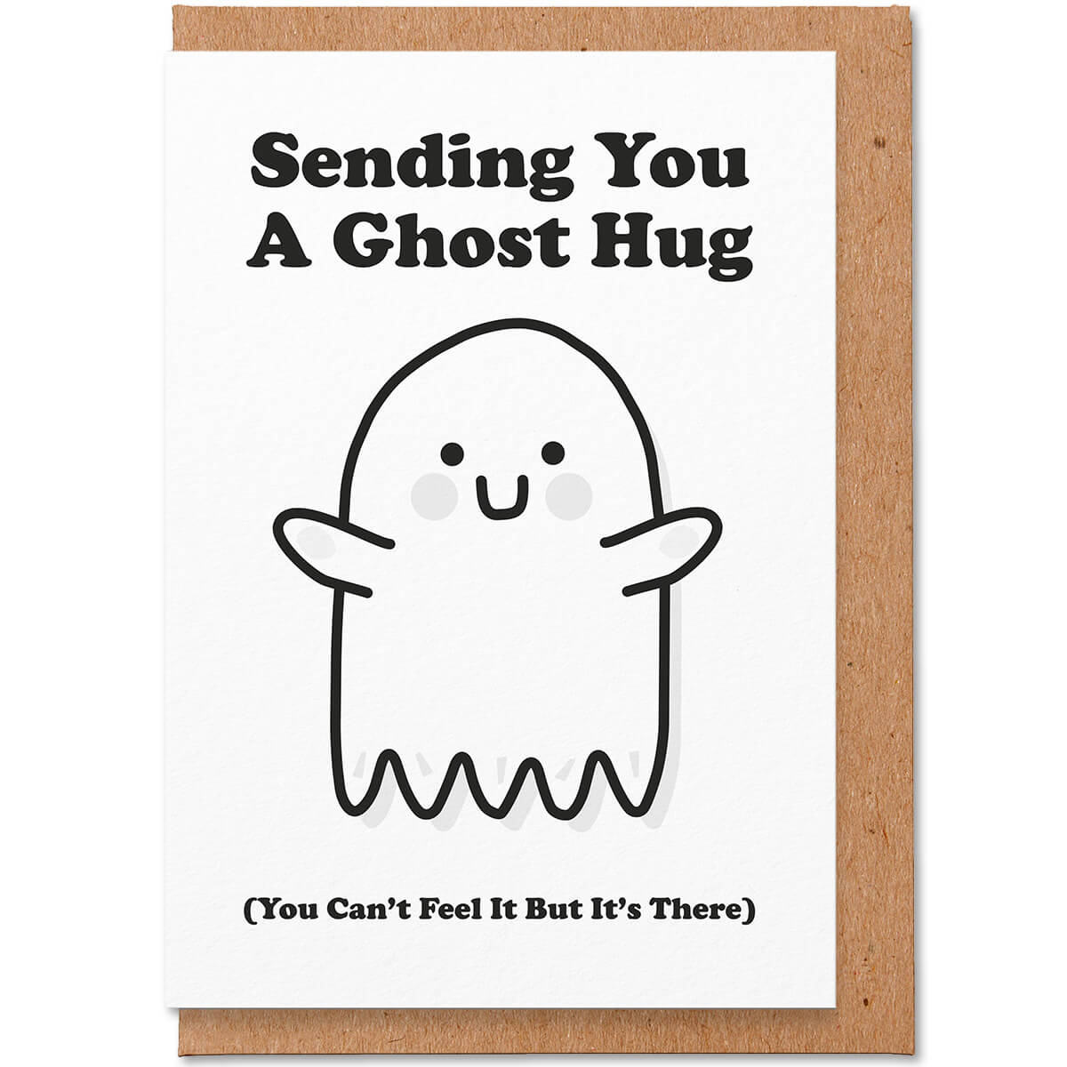Ghost Hug Greetings Card by Studio Boketto – Junior Edition