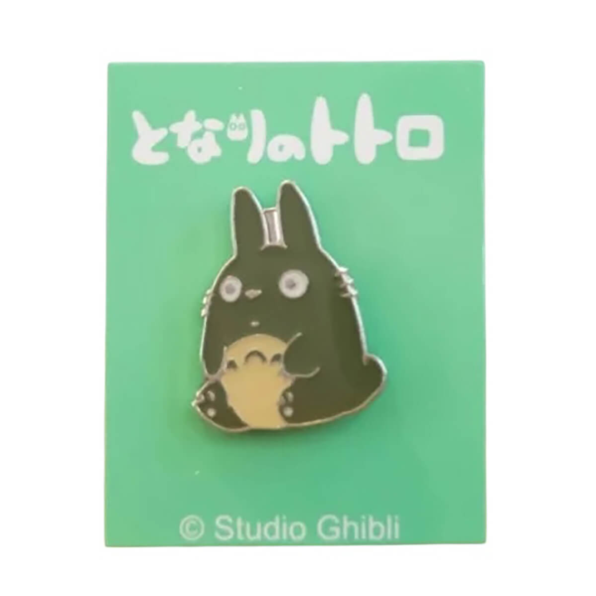 Studio Ghibli Sitting Totoro Pin Badge by Seisen Japan – Junior Edition