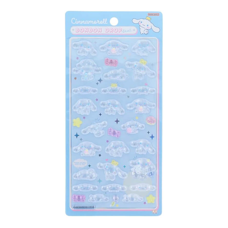 Cinnamoroll Bonbon Drop Seal Stickers by Sun-Star Japan – Junior Edition