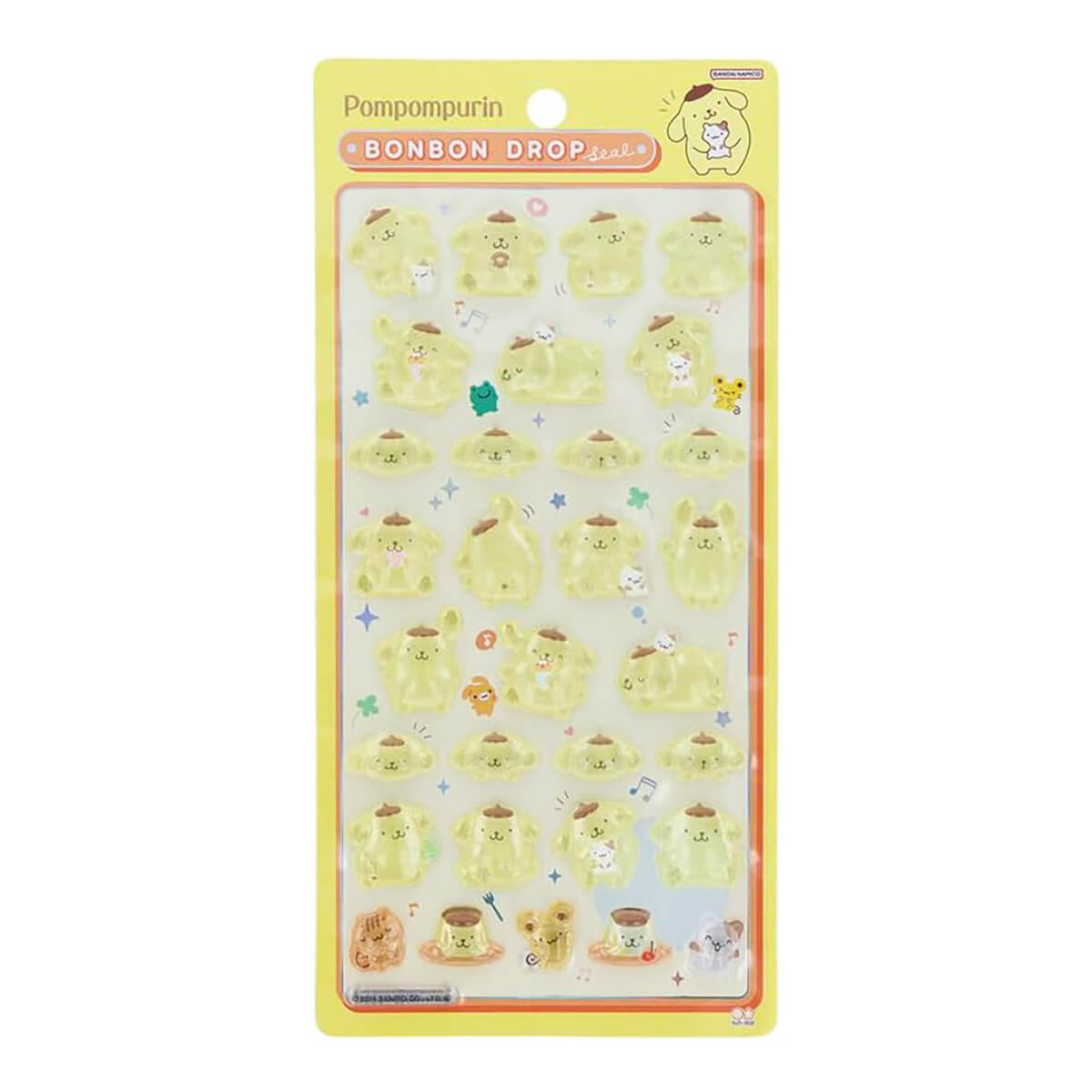 Pompompurin Bonbon Drop Seal Stickers by Sun-Star Japan – Junior Edition