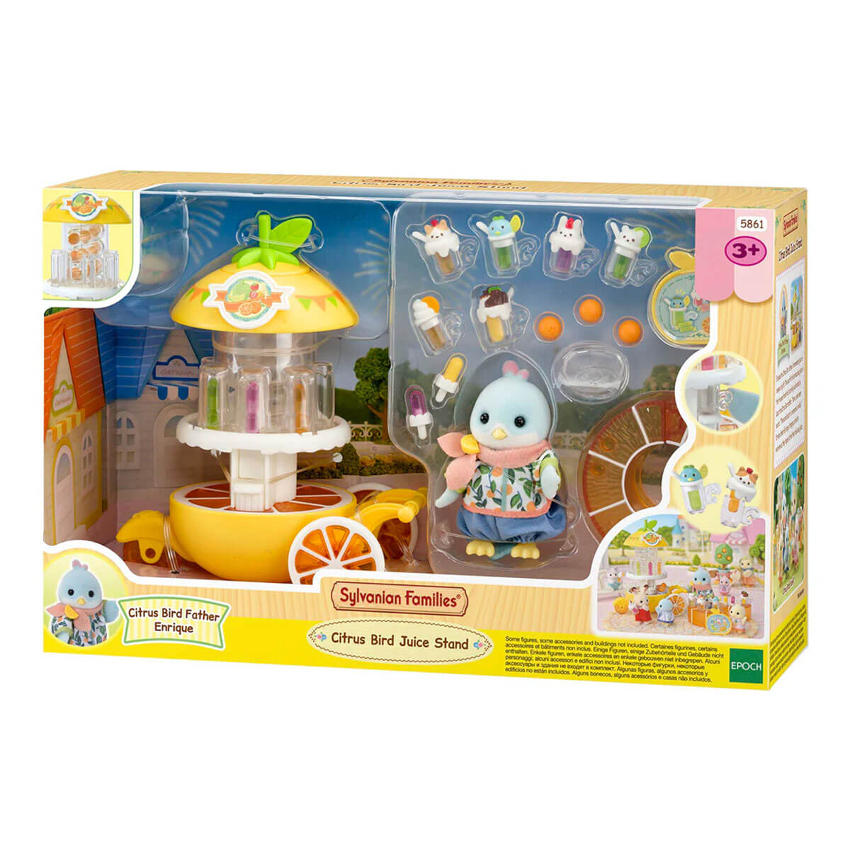 Citrus Bird Juice Stand by Sylvanian Families – Junior Edition