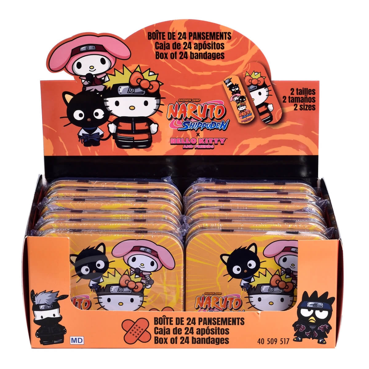 Naruto Metal Bandage Box by Take Care – Junior Edition