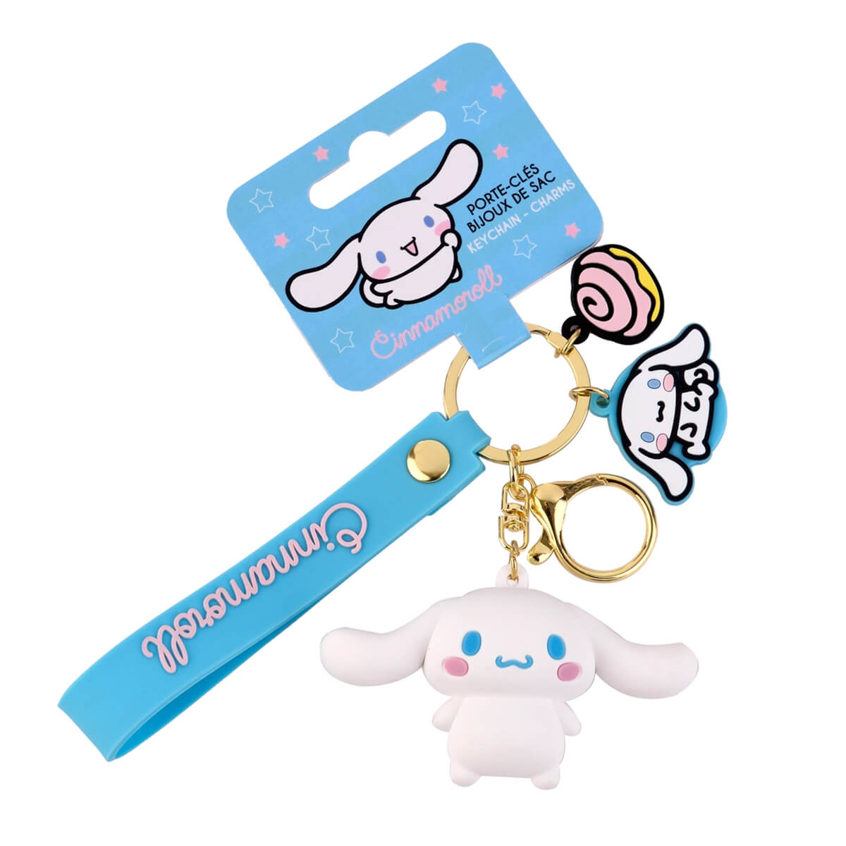Cinnamoroll 3D Character Keyring by Take Care – Junior Edition