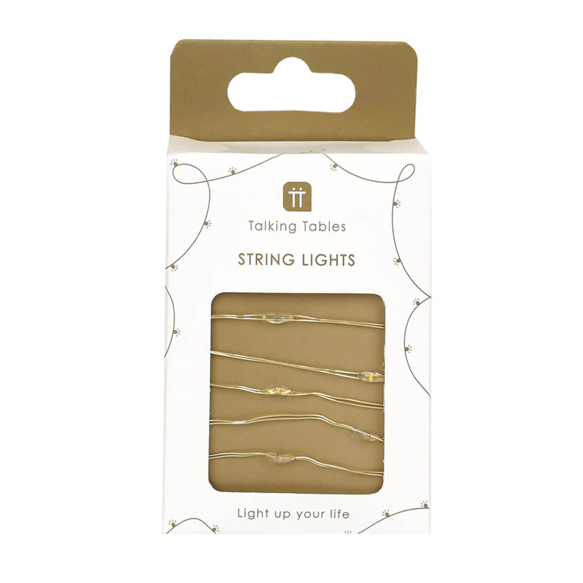 Gold LED String Lights by Talking Tables – Junior Edition