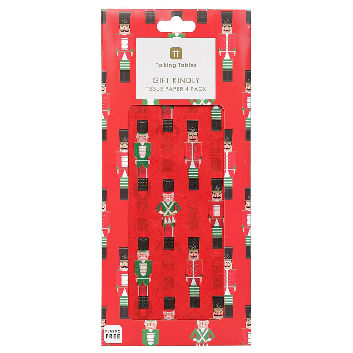 Nutcracker Tissue Paper (4 Sheets) by Talking Tables – Junior Edition