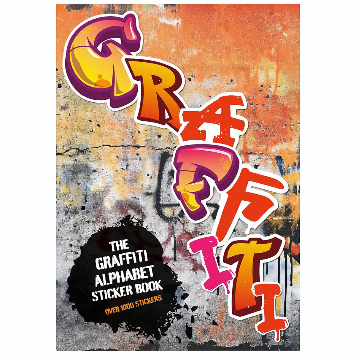 The Graffiti Alphabet Sticker Book by Luke Herriott – Junior Edition