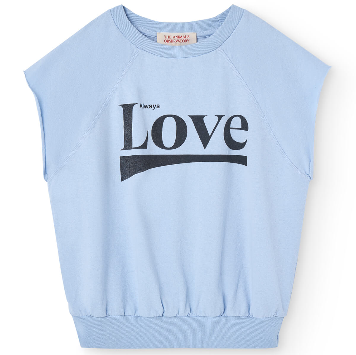 Squab Kids Top in Soft Blue by The Animals Observatory – Junior Edition