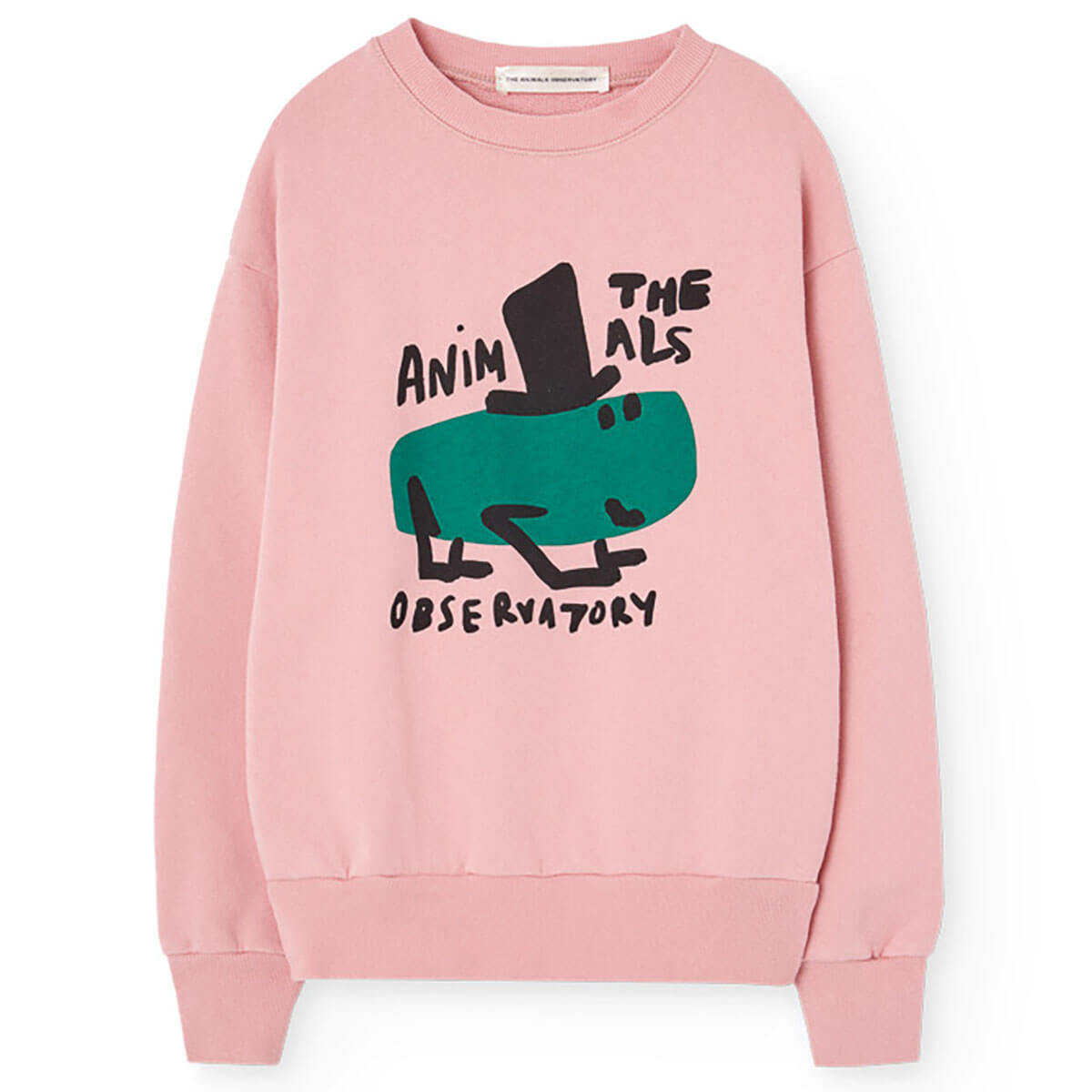 Bear Kid Sweatshirt in Soft Pink by The Animals Observatory – Junior ...