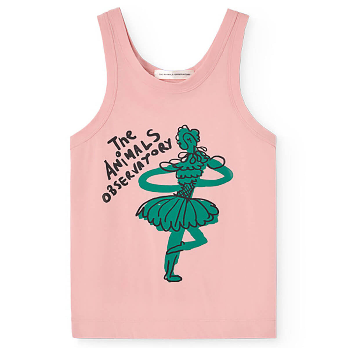 Frog Kid Tank Top in Soft Pink by The Animals Observatory – Junior Edition