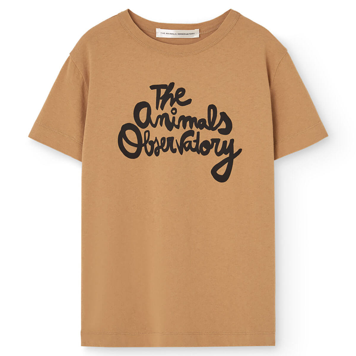 Rooster Kid T-Shirt in Camel by The Animals Observatory – Junior Edition