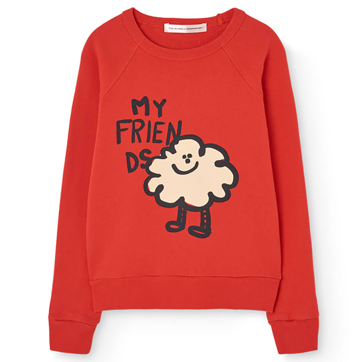 Shark Kid Sweatshirt in Red by The Animals Observatory – Junior Edition