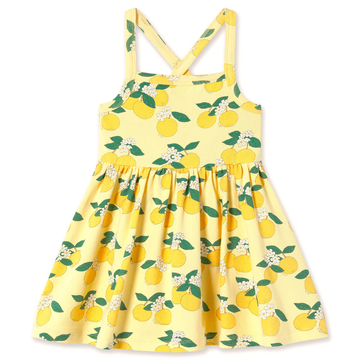 Oranges Dress in Mellow Yellow by Tinycottons – Junior Edition