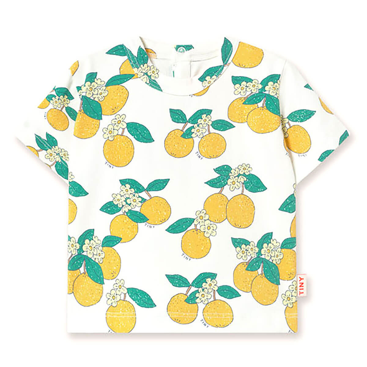 Oranges Knitted Baby Tee in Off White by Tinycottons – Junior Edition