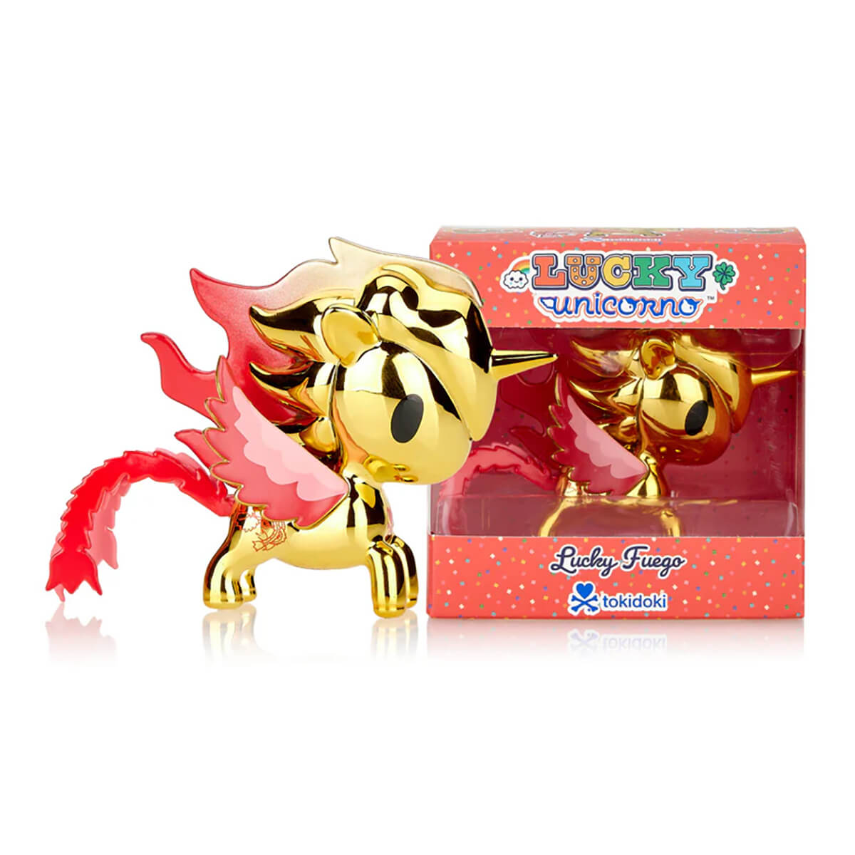 Lucky Unicorno Fuego Figure (Special Edition) by Tokidoki – Junior Edition