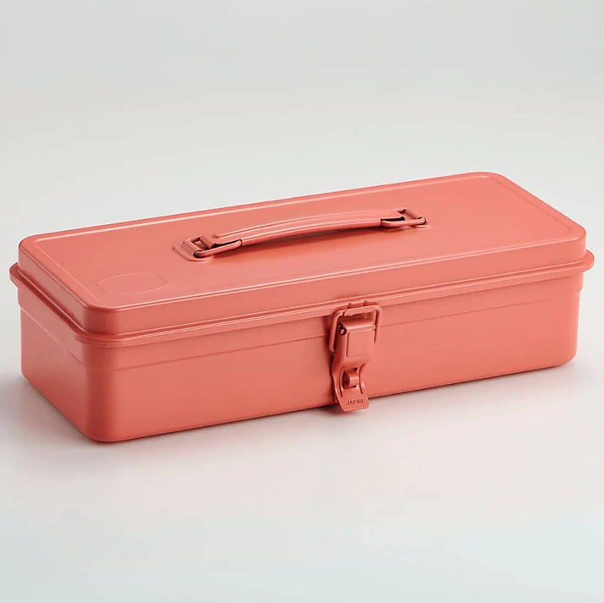 T-320 Trunk Shape Tool Box in Living Coral by Toyo Steel – Junior Edition