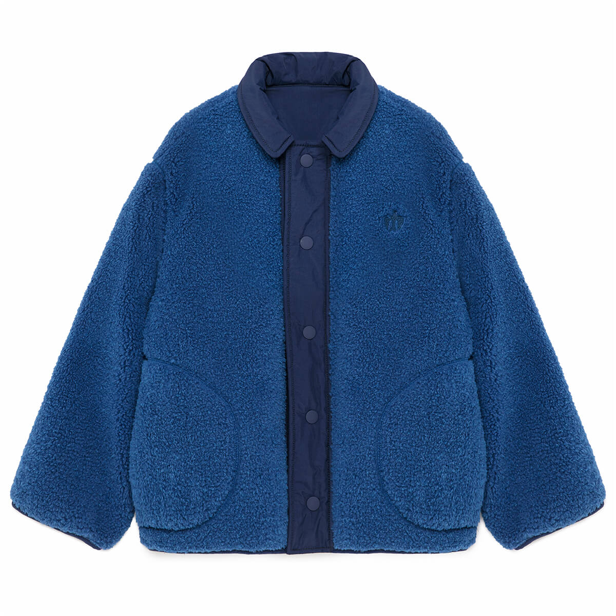 Reversible Jacket nº02 in Blueprint by True Artist – Junior Edition