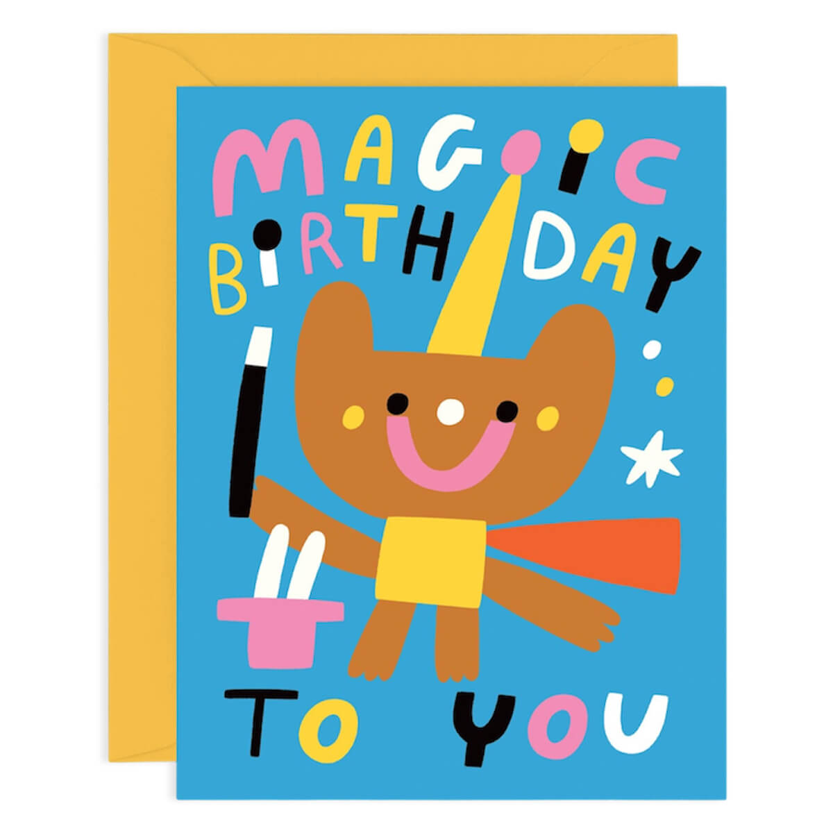 Magic Birthday Greetings Card by Susie Hammer for Wrap – Junior Edition