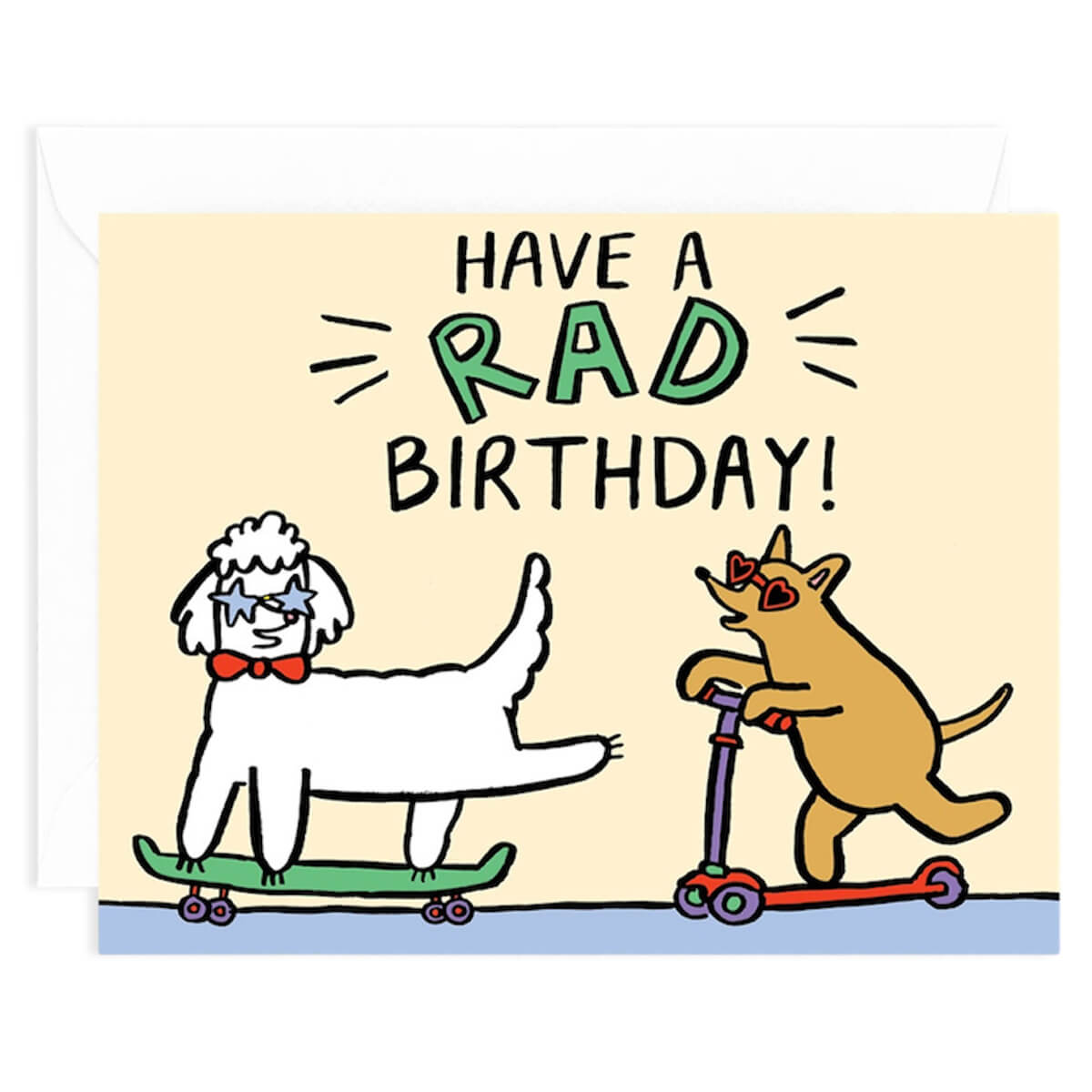 Have A Rad Birthday Greetings Card by Alice Bowsher for Wrap – Junior ...