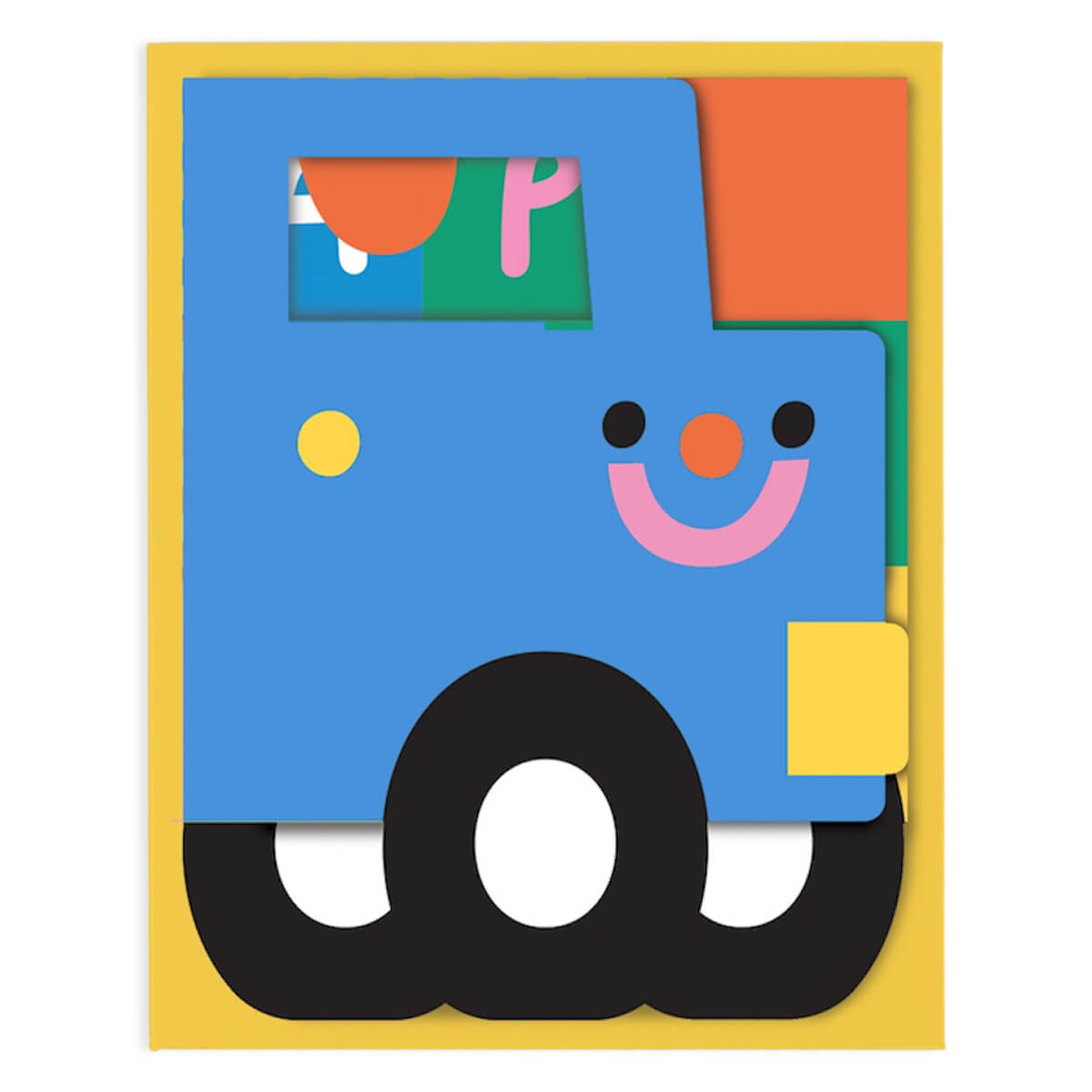 Truck Fold Out Birthday Greetings Card by Susie Hammer for Wrap ...