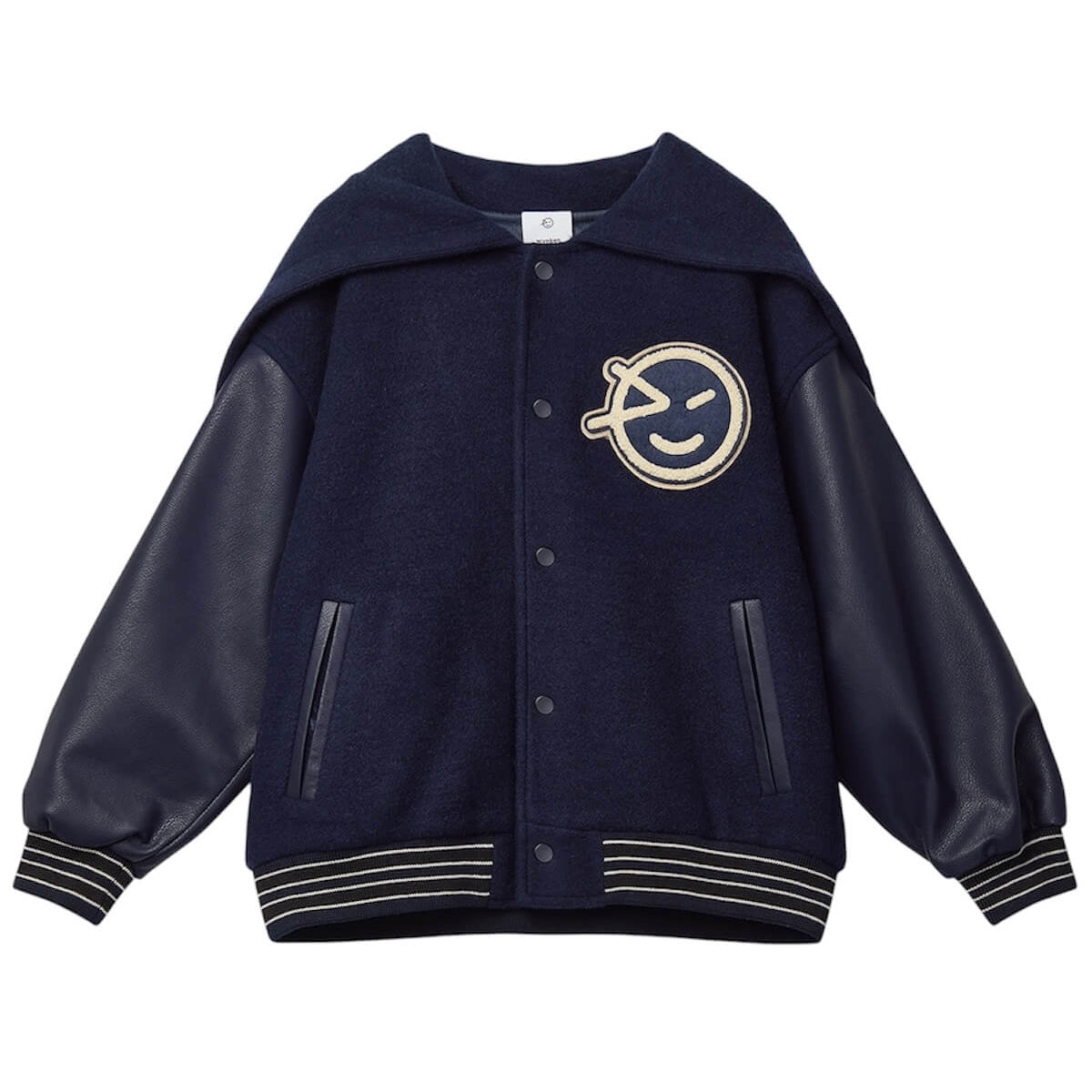 Mako Hooded Bomber in Navy by Wynken – Junior Edition