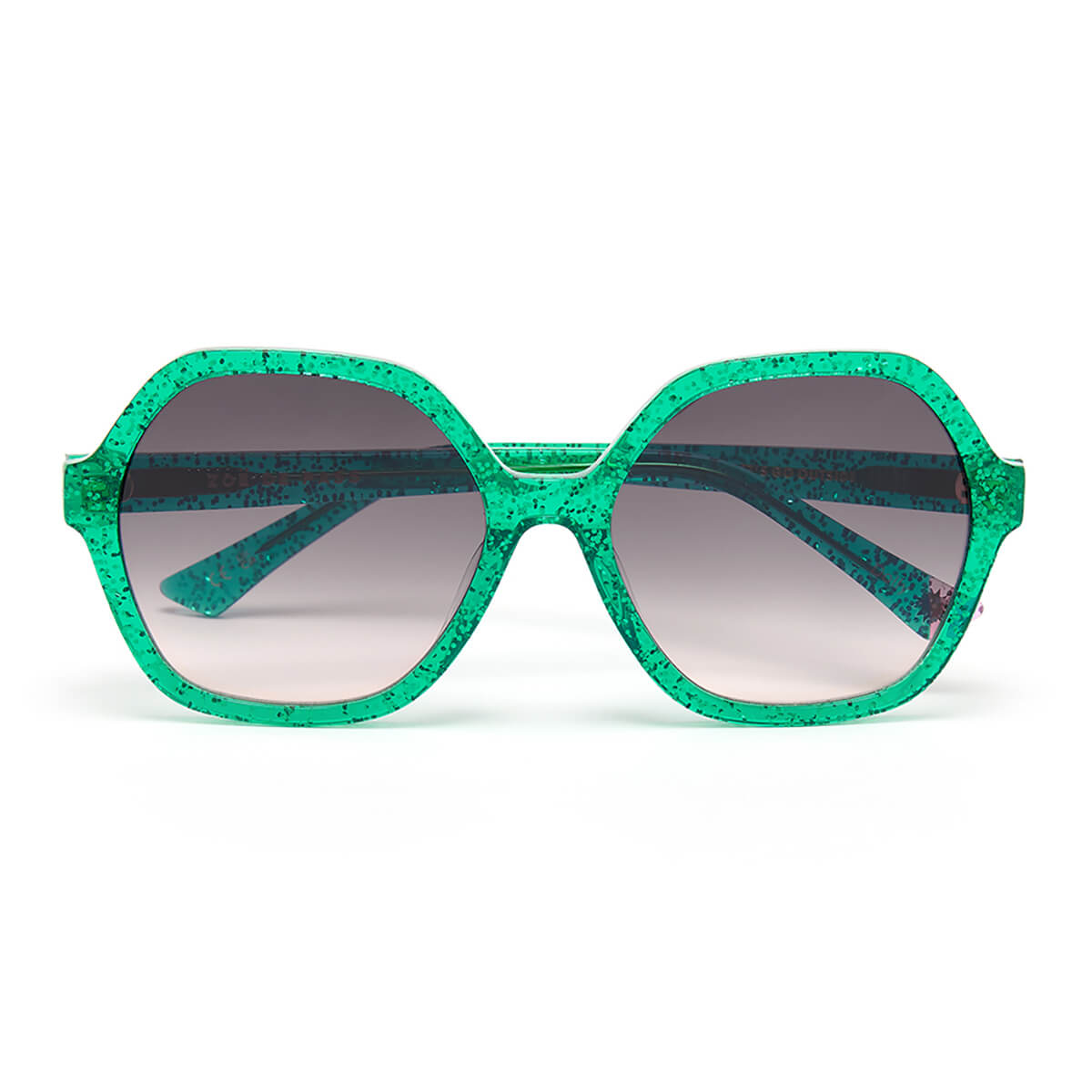 Dolly in Green Glitter by Zoë De Pass Eyewear – Junior Edition
