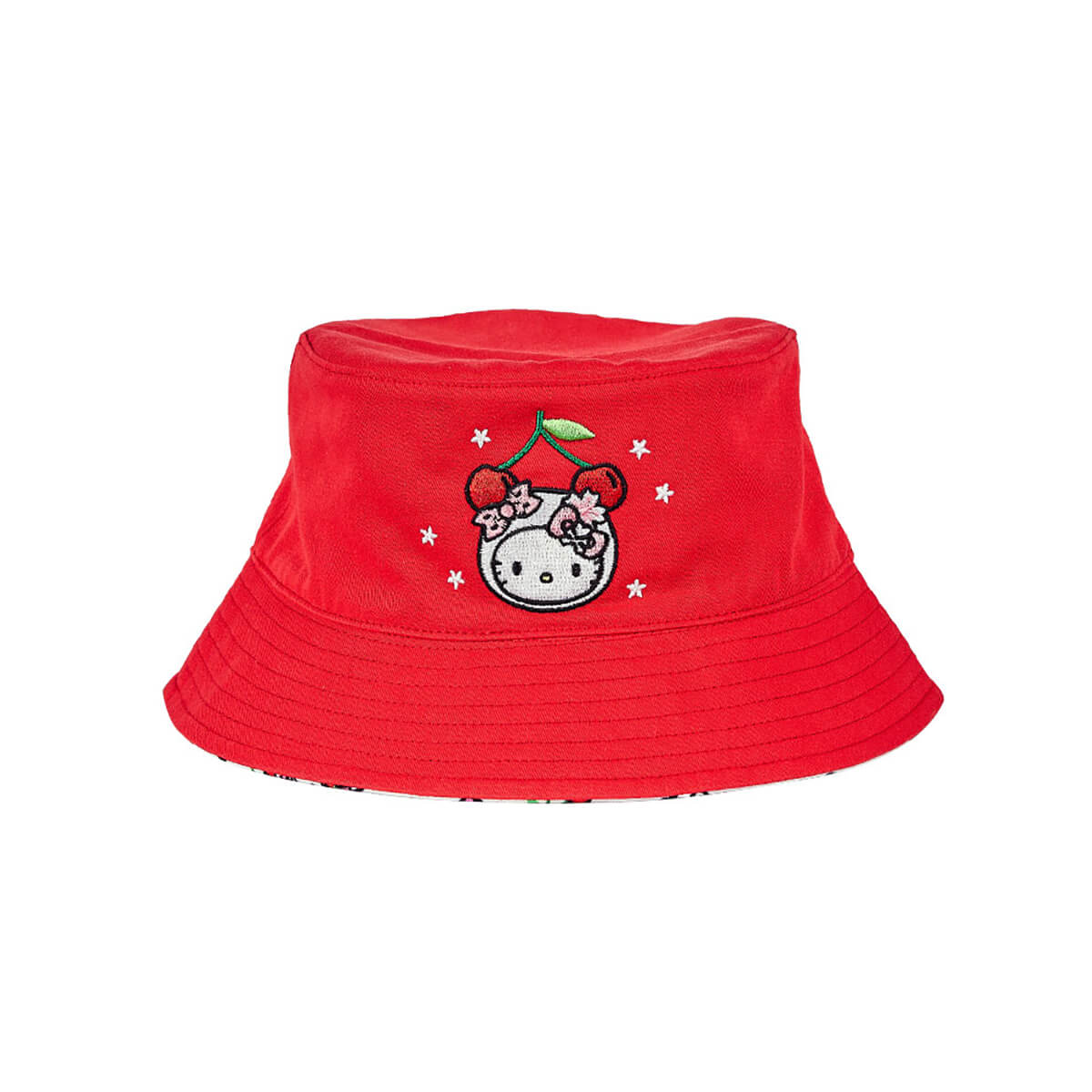Tokidoki x Hello Kitty Cherry Kitty Reversible Bucket Hat by Tokidoki ...