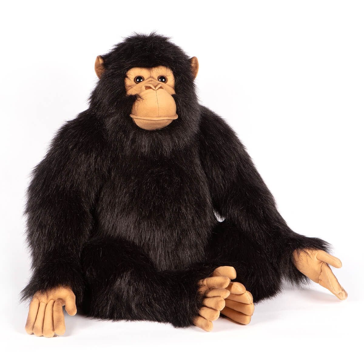 Large Mama Chimp (57cm) by Hansa – Junior Edition