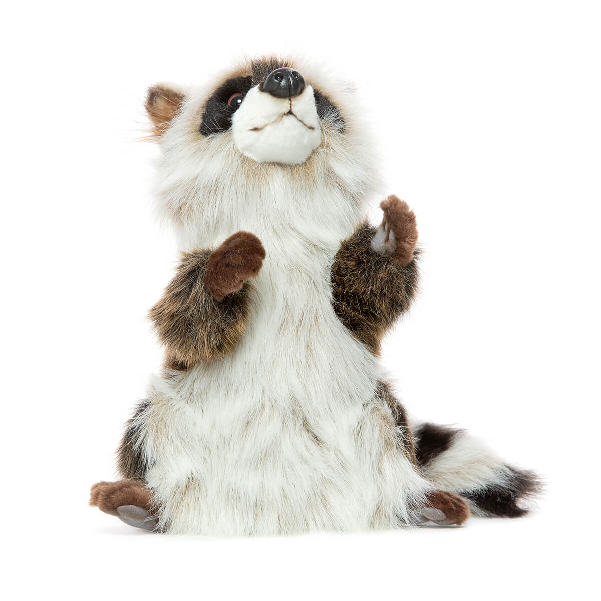 Raccoon Hand Puppet (50cm) by Hansa – Junior Edition