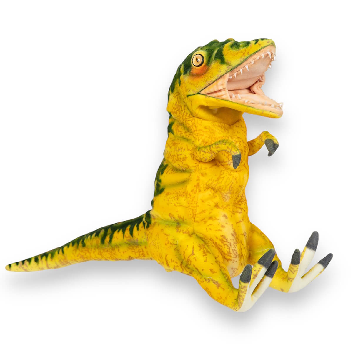 Tyrannosaurus Rex Hand Puppet in Yellow (50cm) by Hansa – Junior Edition