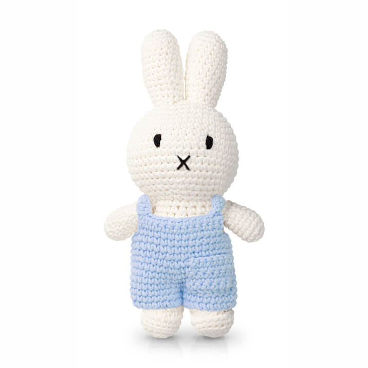 Miffy In Her Pastel Blue Overall by Miffy Handmade – Junior Edition