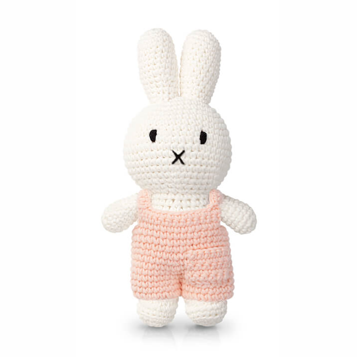 Miffy In Her Pastel Pink Overall by Miffy Handmade – Junior Edition