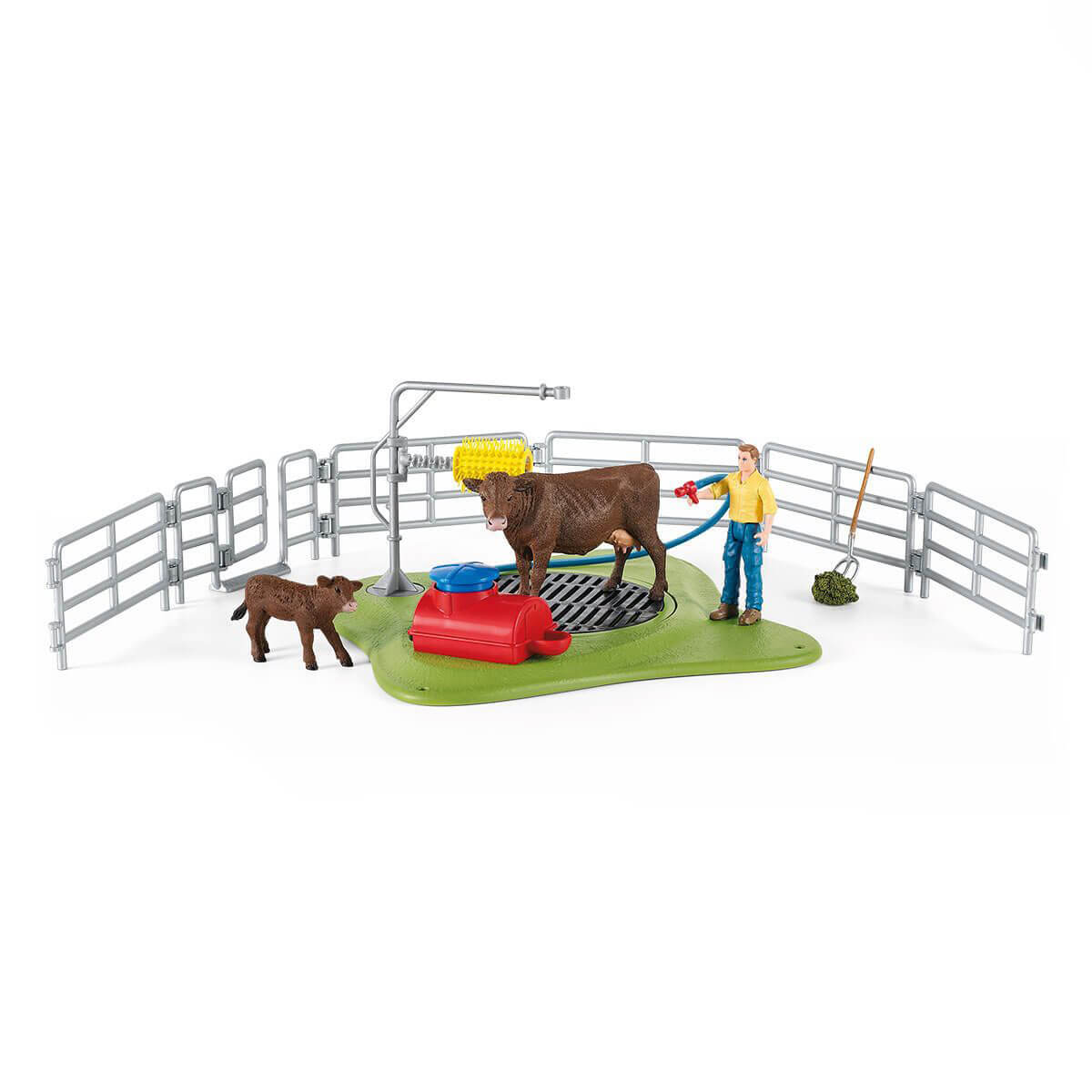 Happy Cow Wash Set by Schleich – Junior Edition